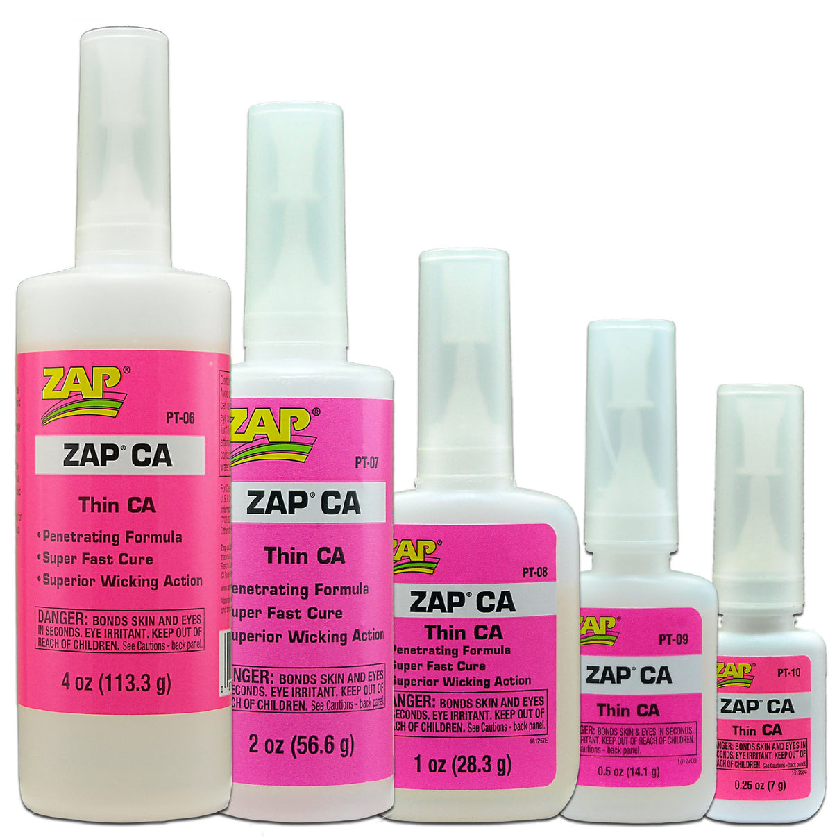 Zap CA (Thin - Pink) – Zap Glue
